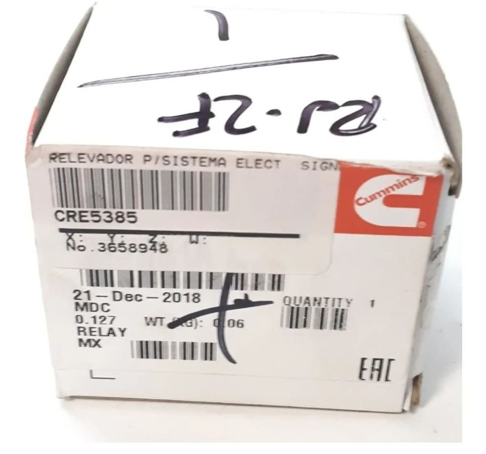 BRAND NEW GENUINE CUMMINS Relay Part number 3658948 - شركة المهندس رائد