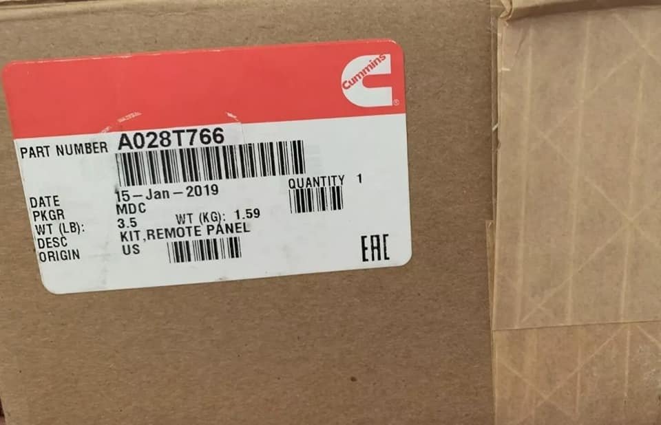Cummins Control Board AUX105 Part number A028T766 - شركة المهندس رائد